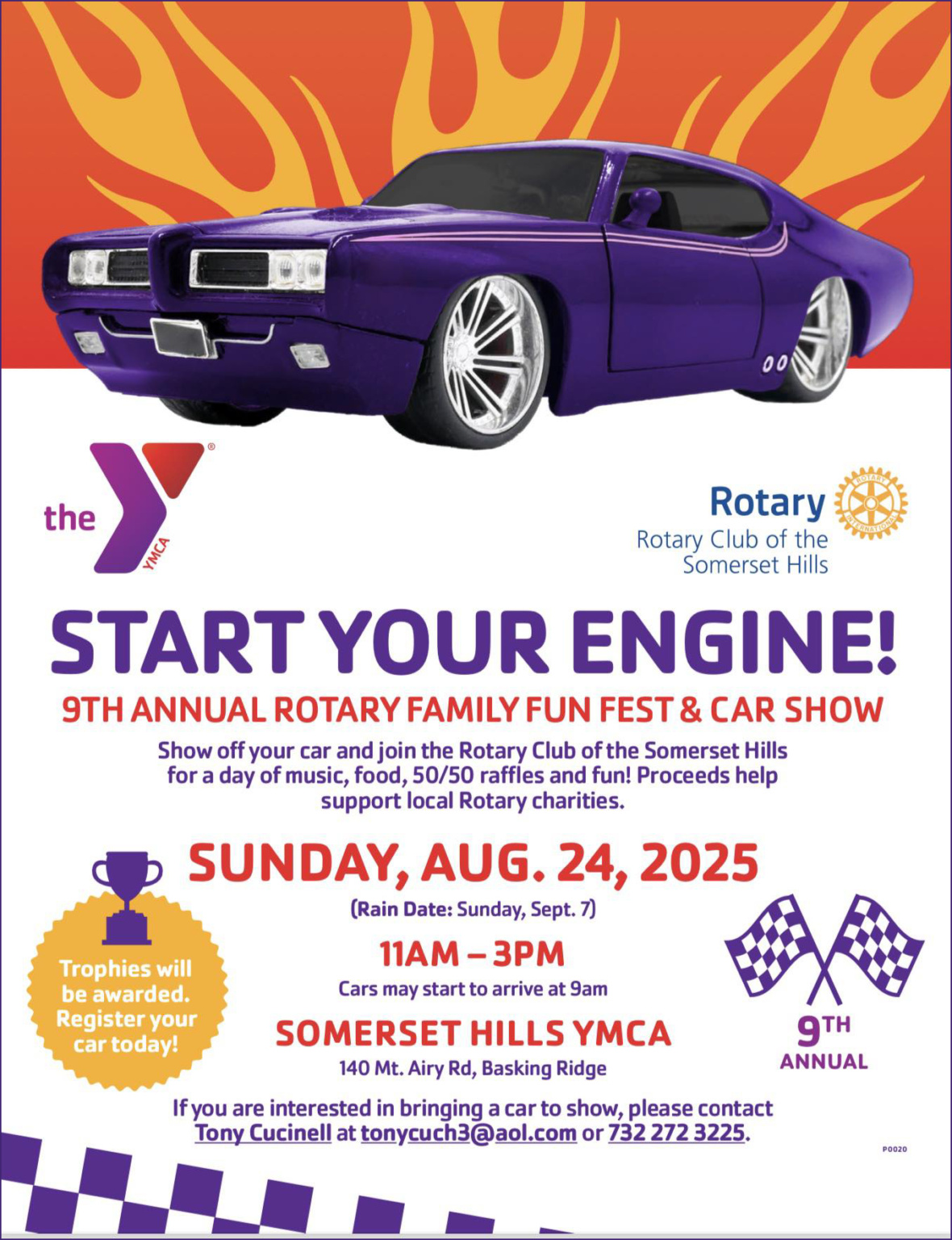 The Rotary of Somerset Hills Car Show – 2025 – The Rotary Club of ...